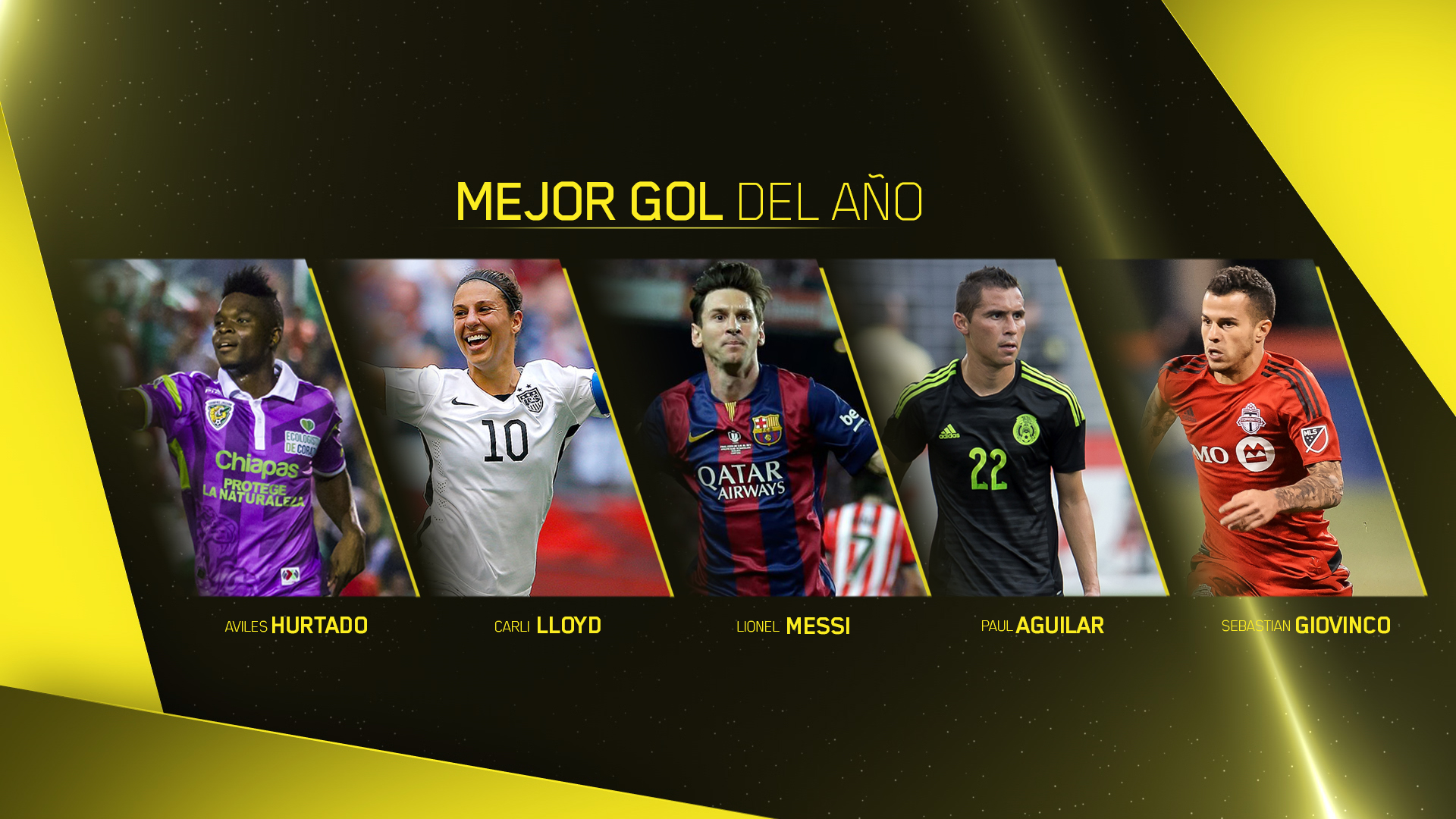 Escoge el Mejor gol del Año - Premios Univision Deportes | Deportes ...